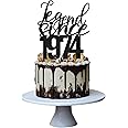 LVUPKFF Legend Since 1974 Cake Topper for 50th Men and Women Birthday ...