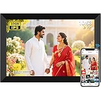 Buy Frameo 10.1 Inch WiFi Digital Photo Frame, Built in 32GB Memory ...