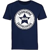 Shirtracer - Kinder T-Shirt Jungen - Einschulung Junge - Schulkind 2024 - Erstklassig ...