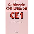 Amazon.fr - Cahier de conjugaison, CE1 : 3e année du cycle des ...
