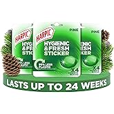 Harpic Hygienic Fresh Sticker Adhesive Toilet Block, Floral, Pack 1 x 4 ...