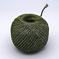 Jute Garden Twine - Horticultural Twine String Line (1 Roll, Green ...