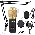 ZINGYOU BM-800 Condenser Microphone Mic Kit Adjustable Mic Suspension ...
