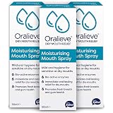 Oralieve Moisturising Dry Mouth Relief Spray, Instant Dry Mouth Relief ...