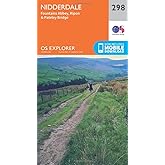 South Pennines Map | Burnley, Hebden Bridge, Keighley & Todmorden ...