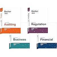 Buy 2023 CPA Becker Exam Review 4.2 Version (Set of 4 Book) Book Online ...