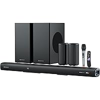 ZEBRONICS New Launch Juke BAR 9900, 725 Watts, Karaoke UHF Mic, Dolby ...