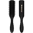 Jack Dean by Denman (Black) Scalp Massager and Detangling Hair Brush ...