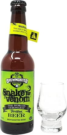 Brewmeister - Snake Venom World's Strongest Beer & FREE Branded Glass ...