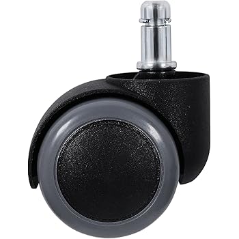 Locking Casters for an Office Chair (with 50mm Wheels, 11mm Pin ...