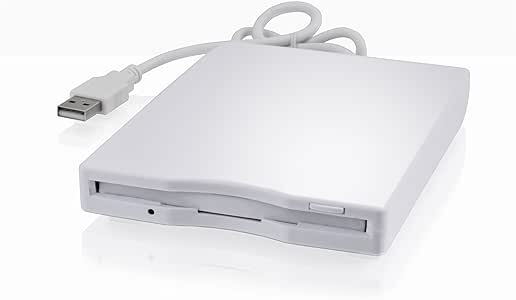 CSL - Lettore Floppy Esterno USB FDD 1,44MB 3,5 Pollici - PC e Mac ...