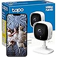 Tapo Mini Smart Security Camera, Indoor CCTV, Works with Alexa&Google ...
