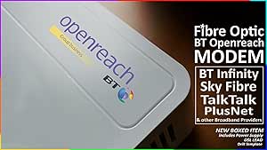 BT OPENREACH Modem (Fibre Optic) for BT Infinity, Sky Fibre, TalkTalk ...