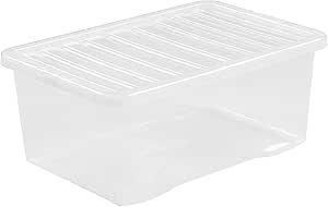 Wham Plastic Storage Boxes - Pack Of 5 (45 Litre) : Amazon.co.uk: Home ...