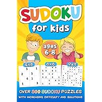 The Super Sudoku Book For Smart Kids: A Collection Of Over 200 Sudoku ...