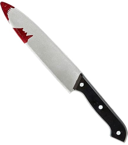 Halloween Knife Machete Halloween-Waffe Kostümzubehör Schwarz-grau 53cm ...