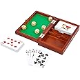 small foot Spielbox Karten und Würfel, Spielset mit 2 Kartenspielen und ...