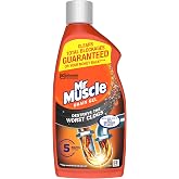 Mr Muscle Drain Unblocker, Sink & Drain Cleaner, Fast Acting Heavy Duty ...