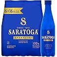 Saratoga Sparkling Spring Water Bottle PET, 16 Oz, 6-Pack : Amazon.co.uk: Grocery