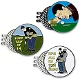 KOOLEVER 3PCS Golf Ball Markers, Funny Golf Ball Markers for Putting ...