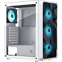 Amazon.in: Buy Ant Esports Crystal Z2 Mid-Tower Computer Case/Gaming ...