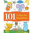 Buy 101 Color By Numbers: Fun Activity Book For Children Book Online at ...