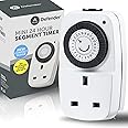 Defender 24 Hour Segment Timer Plug - Energy Saver Timer Standard Size ...