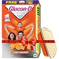 Glucon-D Tangy Orange Glucose Powder(450G + 50G Free, Refill)For Tasty ...