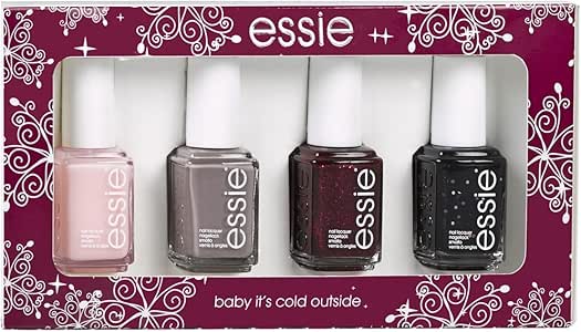 essie Original Nail Polish, Gift Sets, Christmas Quad Box: Amazon.co.uk ...