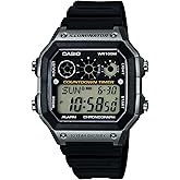 Casio Collection Rectangle Casual Watch for Men model AE-1200WHD-1A: Buy Online at Best Price in ...