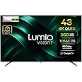 Lumio Vision 7 109 cm (43 inches) 4K Ultra-HD Smart QLED TV FTW1-ADSG ...