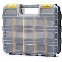 CASOMAN Double Side Tool Organizer with Impact Resistant Polymer and ...