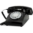 Opis 60s Cable: Telefono fisso vintage da casa, telefono a rotella ...