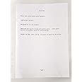 100 Deluxe Glass Clear A4 Punched Pockets - White Strip- 60 Micron ...