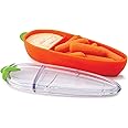 Joie Carrot Snack Container – BPA-Free, Sectioned Food Storage for ...