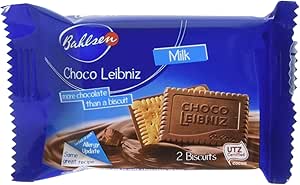 Bahlsen Choco Leibniz Milk Chocolate Biscuits, case of 30 x 28g ...