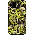 iPhone 11 Shrek Cool Epic All Shrek Faces Collage Logo Case : Amazon.co ...