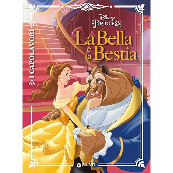 Libro Da Colorare Vetrate Della Bella E La Bestia