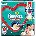 Buy Pampers Happy Sleep Pant Style Baby Diapers Small S 60 Count 1