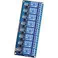 ELEGOO 8 Channel DC 5V Relay Module with Optocoupler for Arduino UNO R3 ...