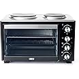 Defy 30 Litre Mini Oven - 2 solid plate top - Black MOH2330BL : Amazon ...