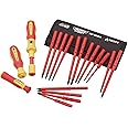 Draper XP1000 19 Piece Precision Screwdriver Set | VDE Dual Insulated Interchangeable Blade ...