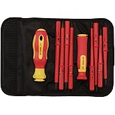 Draper XP1000 18 Piece Precision Screwdriver Set | VDE Dual Insulated Interchangeable Blade ...