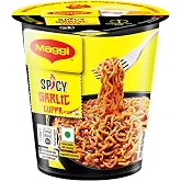 MAGGI Spicy Cheesy Instant Cuppa Noodles - Delicious Slurpy and Saucy ...