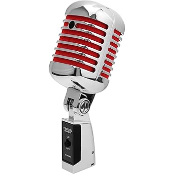 Shure 55SH Series II Dynamic Microphone (the Elvis Microphone): Amazon ...