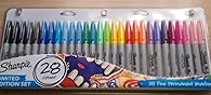Sharpie 28 Pack Fine Permanent Markers. Limited Edition Set: Amazon.co ...