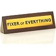 Boxer Gifts Fixer of Everything Novelty Wooden Desk Plaque Sign - Fun ...