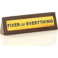 Boxer Gifts Fixer of Everything Novelty Wooden Desk Plaque Sign - Fun ...
