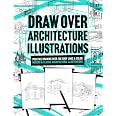 Draw Over Architecture Illustrations: Practice Drawing Over The Grey ...