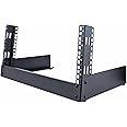 StarTech.com 2-Post 4U Desktop Server Rack, Small Open Frame 19in ...